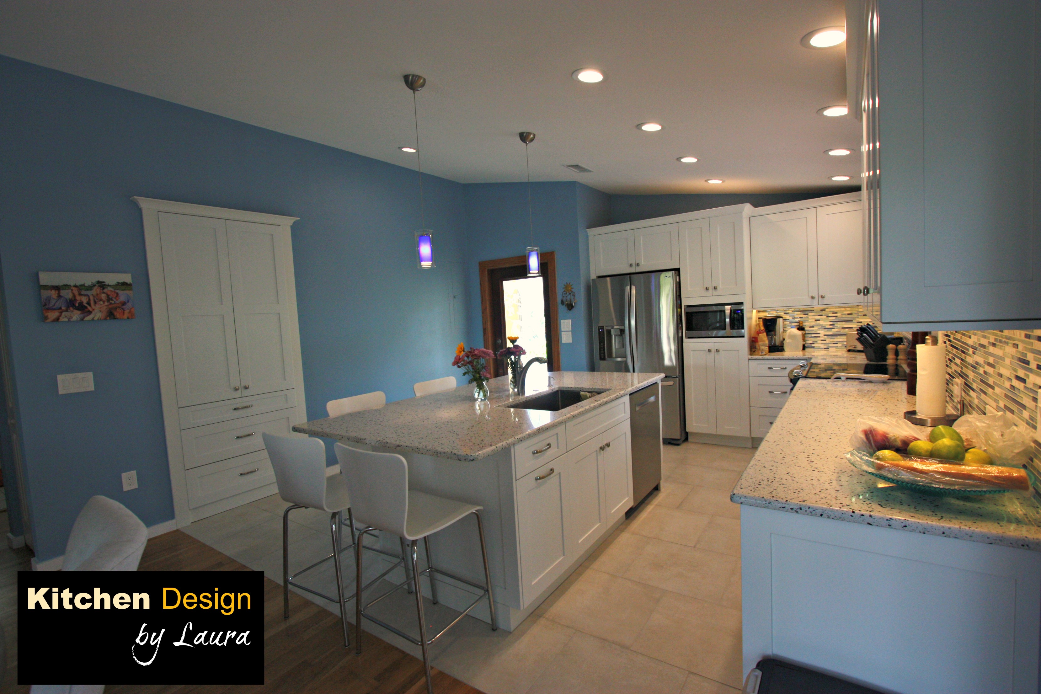 Casey Key Beach House Kitchen Remodel | Kitchen Design by Laura